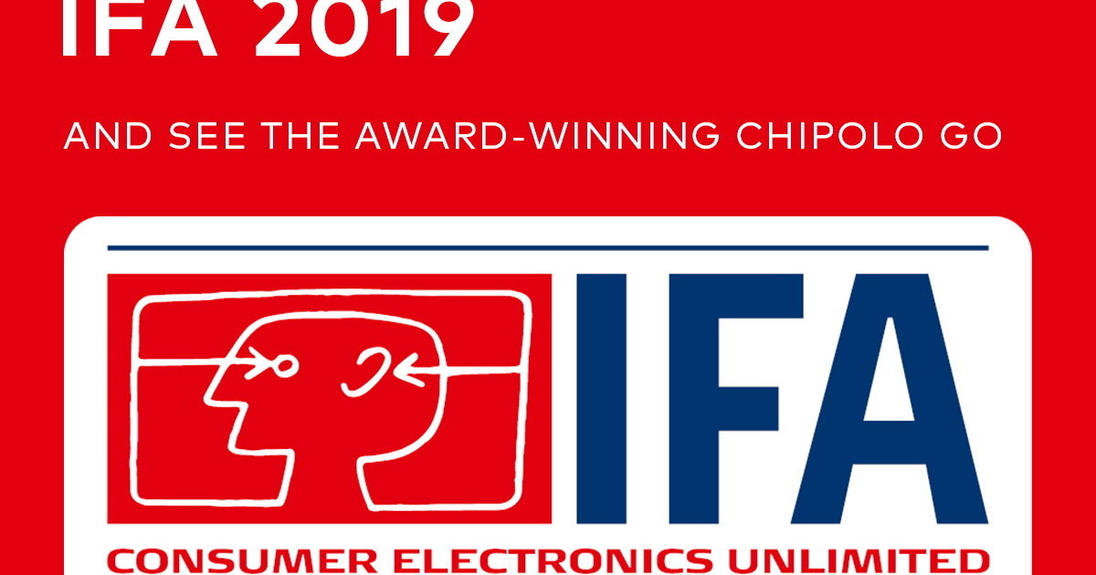 Chipolo at IFA 2019: Visit our booth for a closer look at the award ...