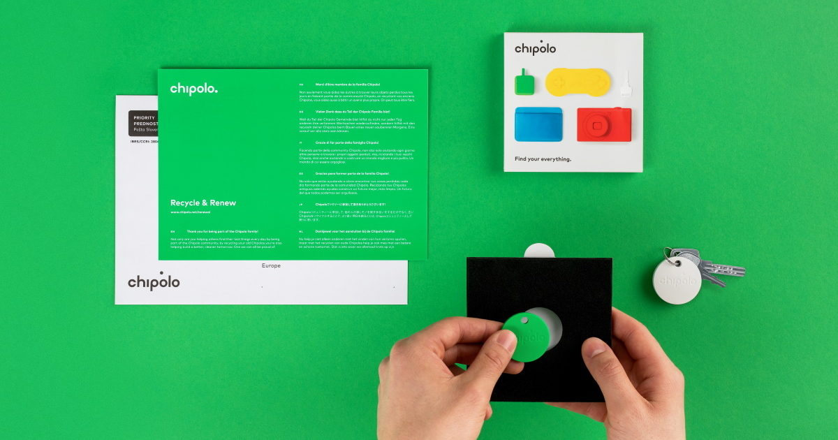 Chipolo Recycle & Renew Program - Chipolo