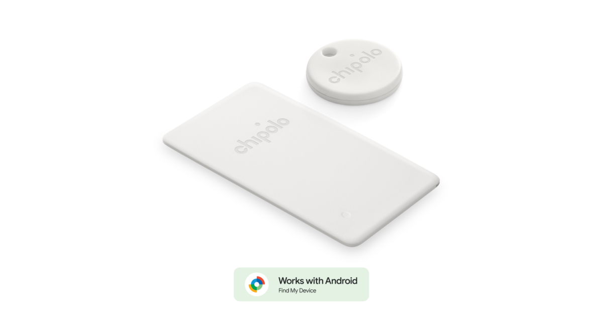 Chipolo Point DUO for Google's Find My Device app - Chipolo